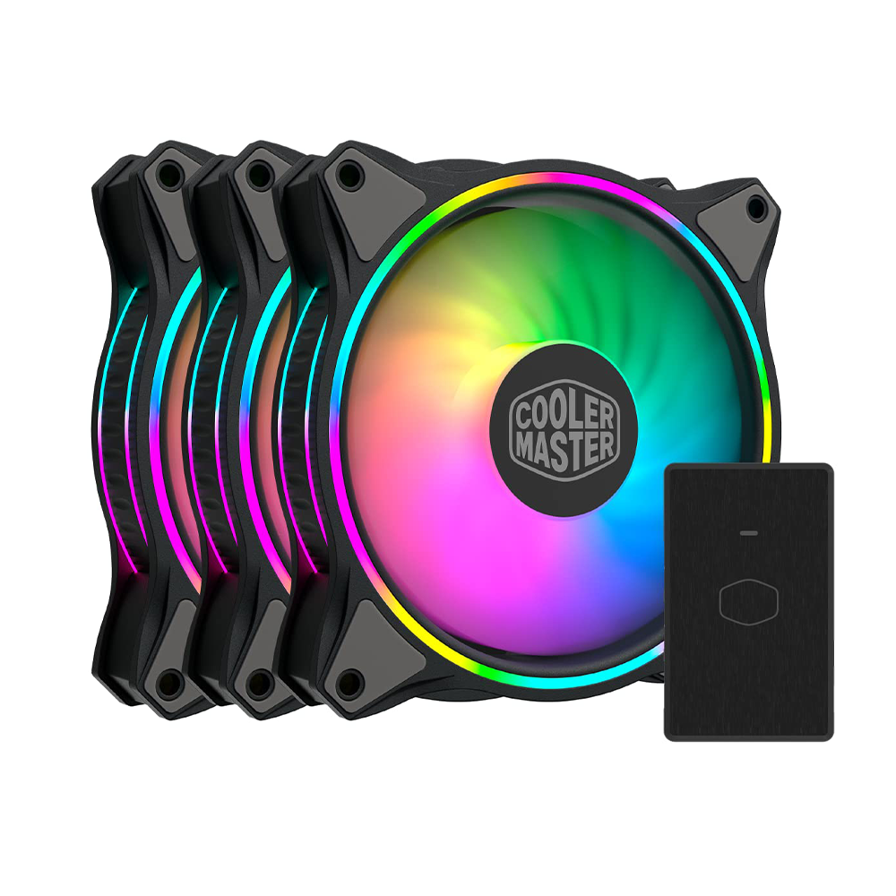 COOLER MASTER MASTERFAN MF120 HALO 3 IN 1 CABINET FAN - | Supreme IT ...